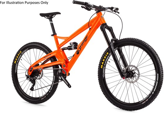 Buy Orange Alpine 6 S 27.5" Mountain Bike 2017 - Full Suspension MTB at ...